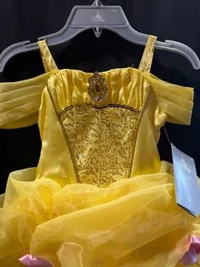 Disney | Costumes | Disney Princess Belle Costume Dress 56 Nwt | Poshmark
